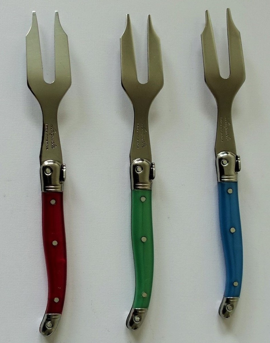 Cheese fork multicolored