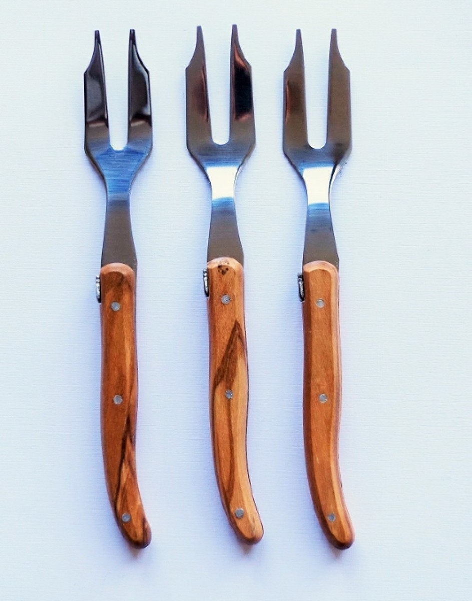Cheese fork short wood